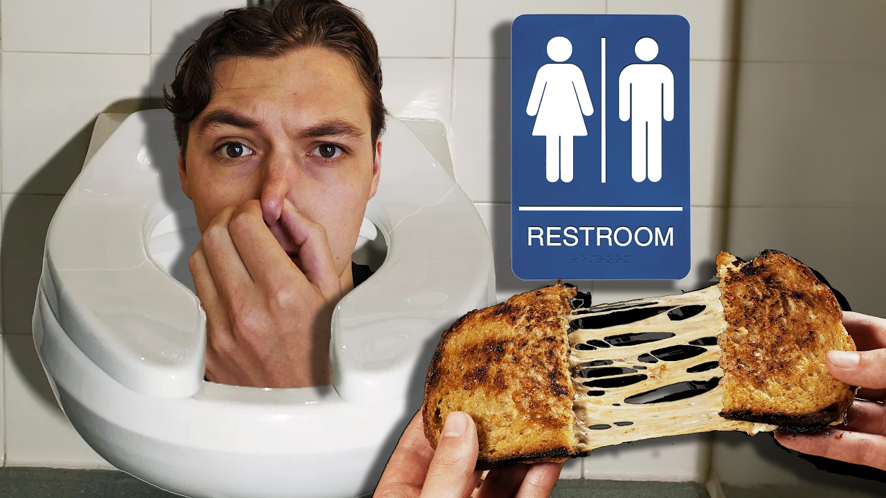 I Ate A Poop Grilled Cheese Sandwich (On Purpose) - YouTube