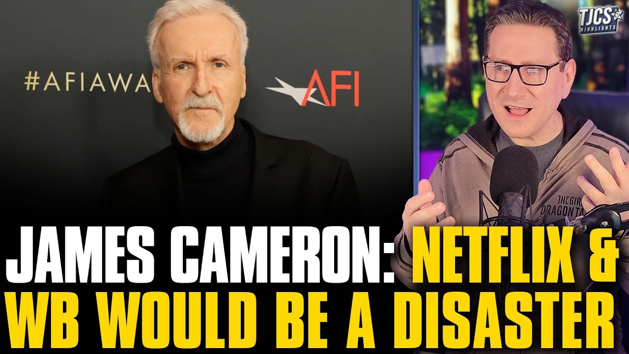 James Cameron Says Netflix Buying Warner Bros Would Be A Disaster - YouTube