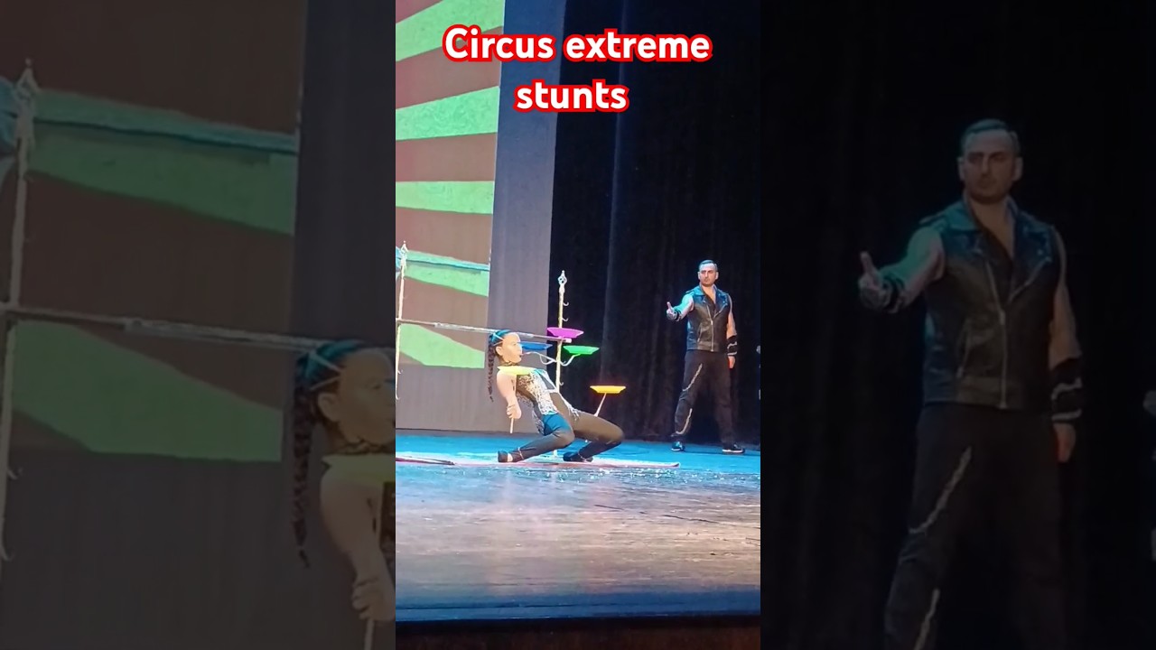 circus extreme stunts acrobat acrobatics extraordinary ability ...