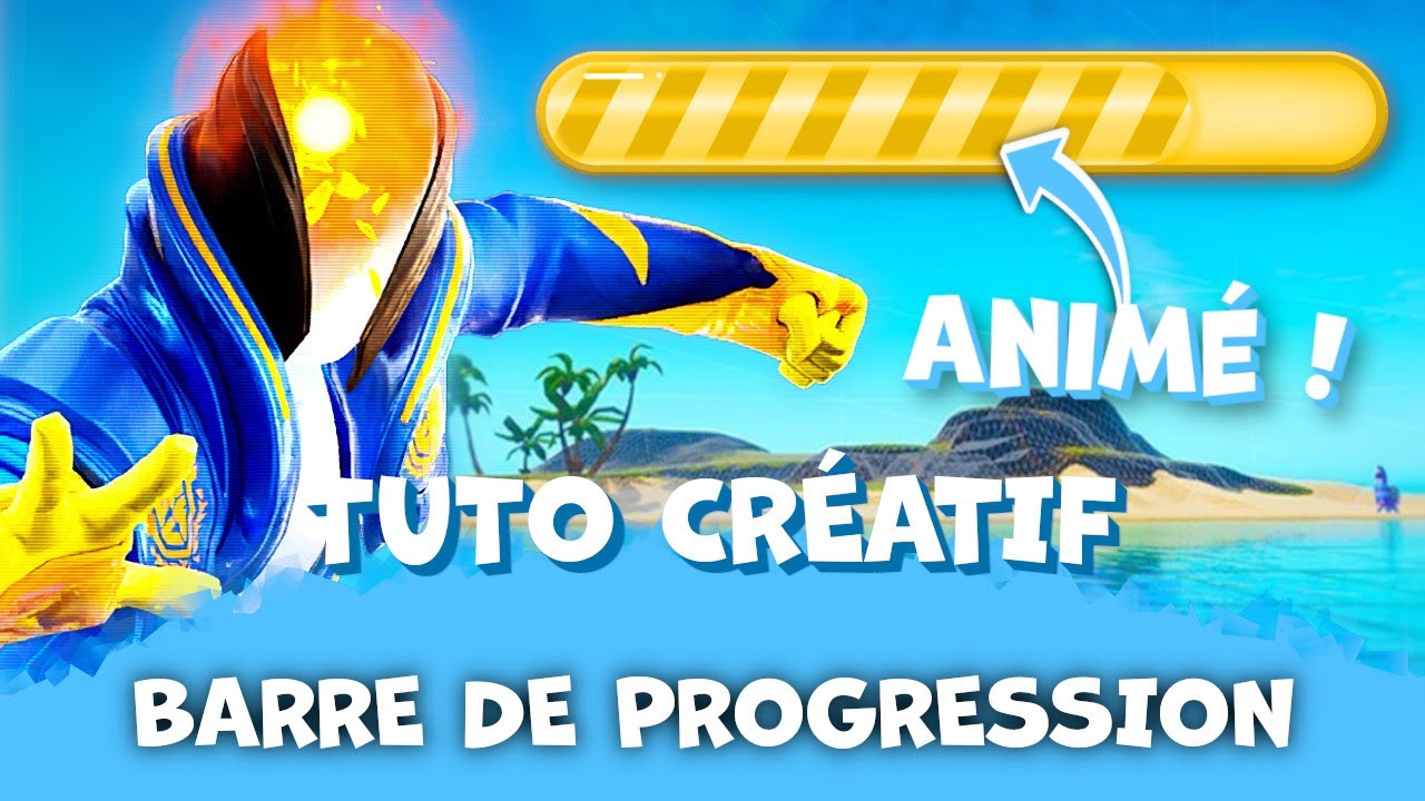 CRÉER UNE BARRE DE PROGRESSION DANS FORTNITE CRÉATIF (UEFN) - Tuto ...