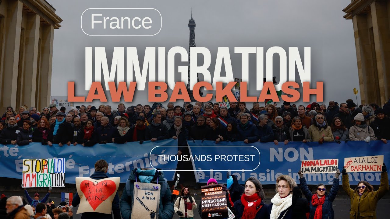 France's Immigration Crisis| Massive Protest against welfare Cuts - YouTube