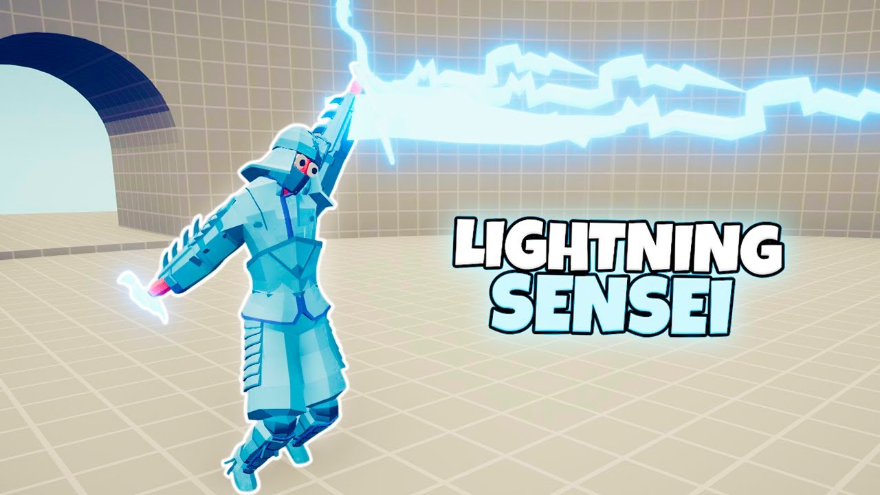 LIGHTNING SENSEI vs EVERY FACTION | TABS Totally Accurate Battle ...