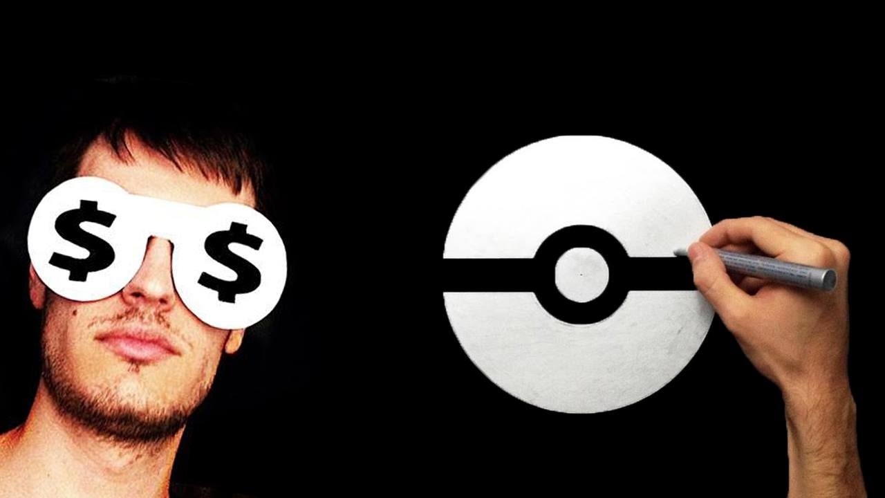 Silver Drawing - How To Draw Silver Pokemon Ball | a Pokeball - YouTube