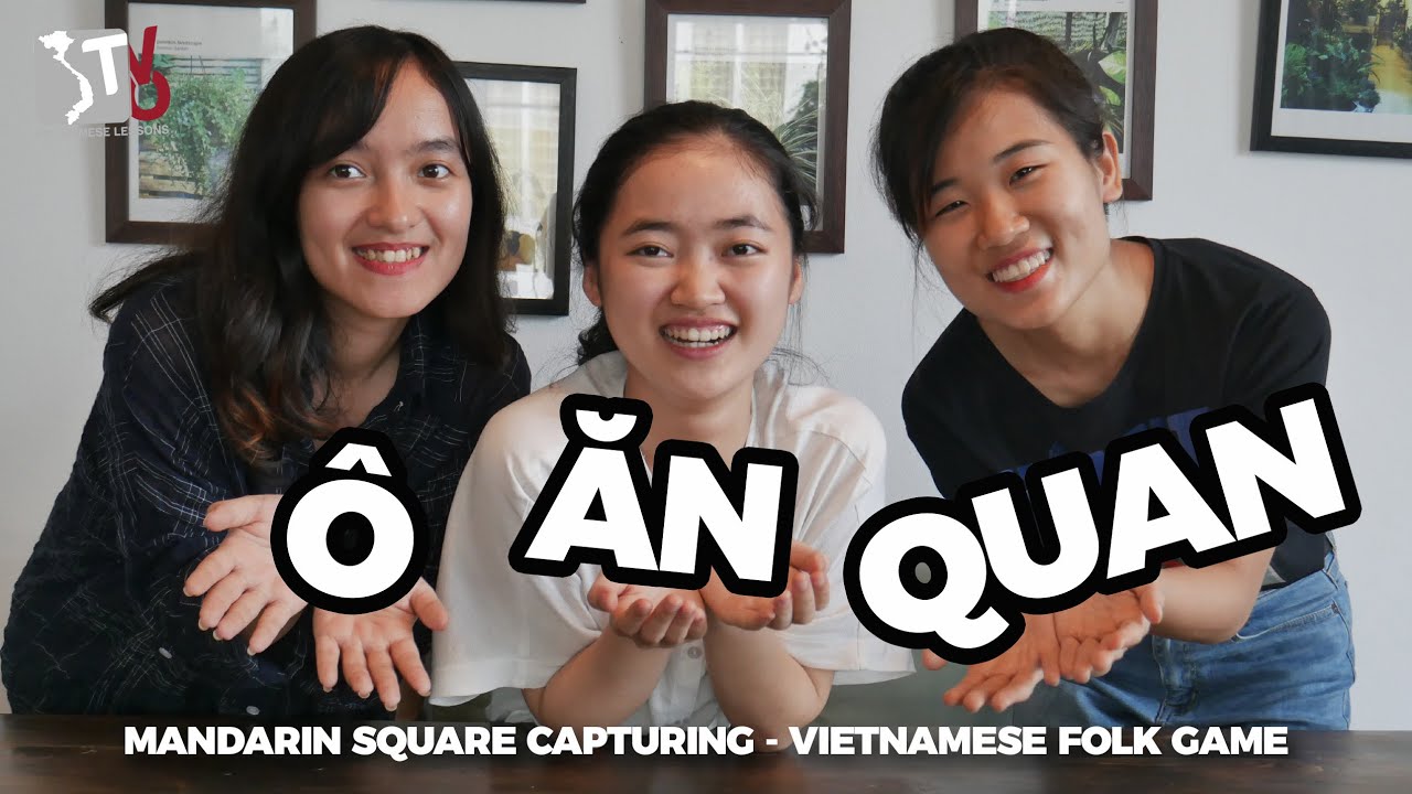 How to play Vietnamese folk game "Ô Ăn Quan" | Learn Vietnamese with ...