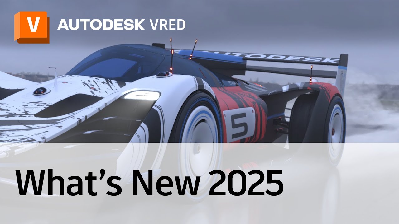 VRED 2025 What's New - YouTube