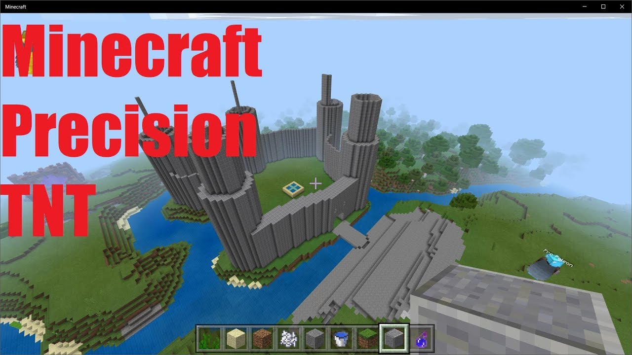 Minecraft Precision TNT - YouTube