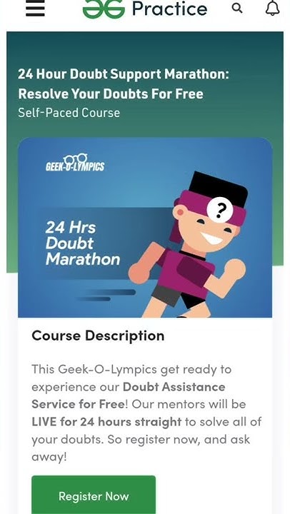 Geeksforgeeks contest| Coding challenge, Interview series #short - YouTube