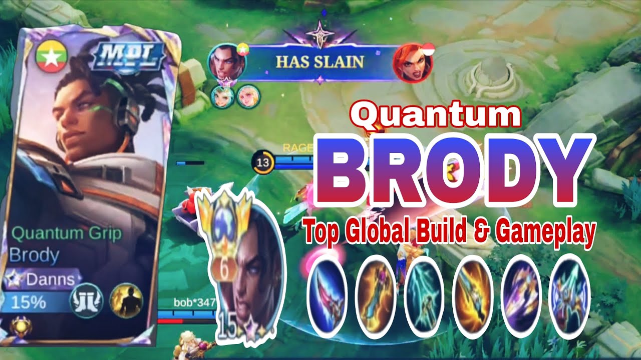 QUANTUM BRODY DOMINATES! Top Global Build & Insane Burst Gameplay | Top ...