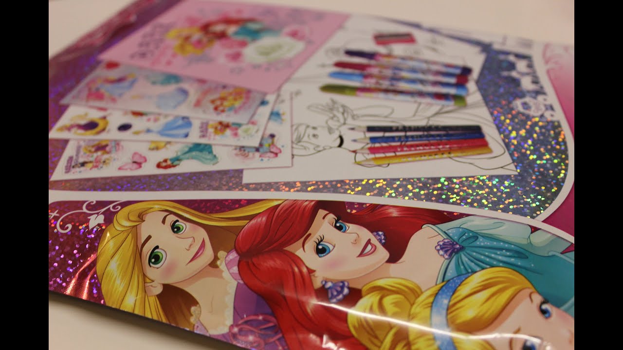 Disney Princess Activity Fun Pack with BELLE!!!! - YouTube