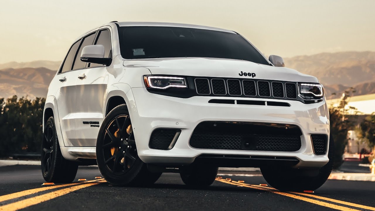 Trackhawk racing a street bike - YouTube