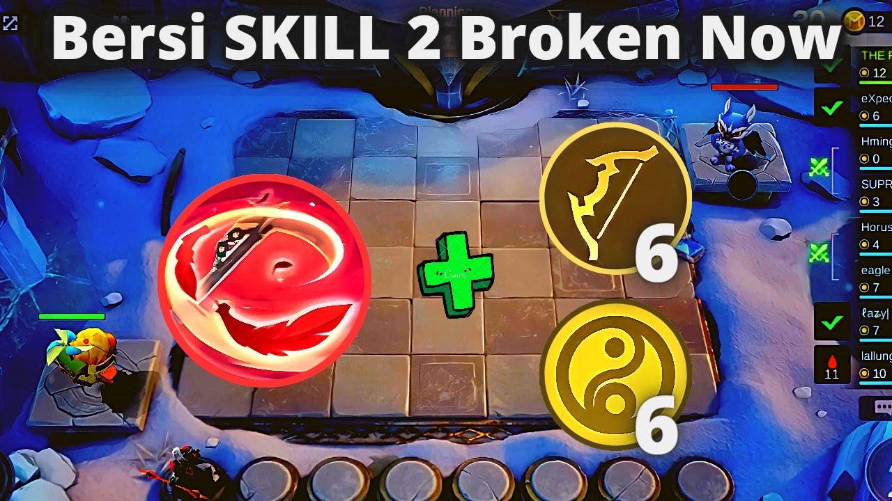 BERSI 2ND SKILL WITH ARCHER CADIA NEW META MAGIC CHESS | MLBB MAGIC ...