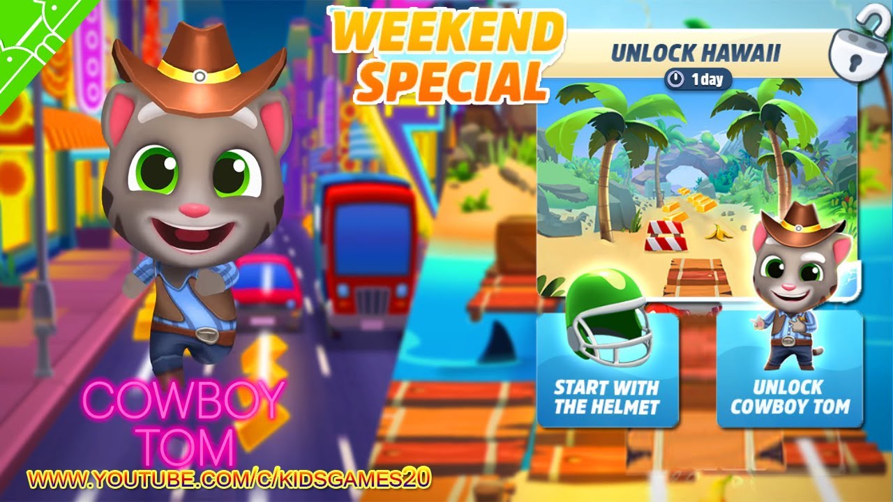 TALKING TOM GOLD RUN COWBOY TOM - Weekend Special - Unlock Cowboy ...