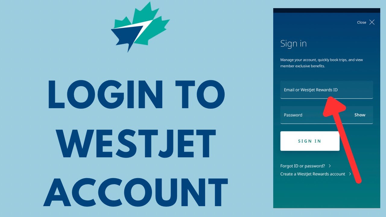 Westjet Login - How to Sign in to Westjet Account in 2023? - YouTube