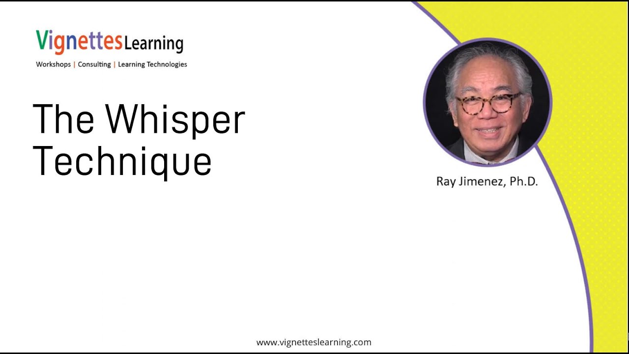 Instant Microlearning Idea: The Whisper Technique - YouTube