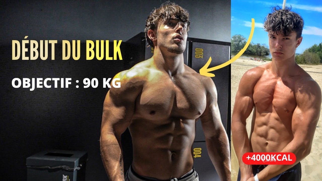 DEBUT DU BULK : OBJECTIF 90 kg #1 - YouTube