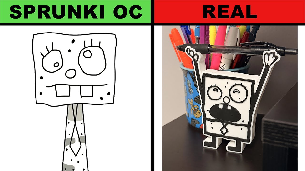 My Sprunki OC: DoodbleBob (From SpongeBob Squarepants) In Real Life # ...