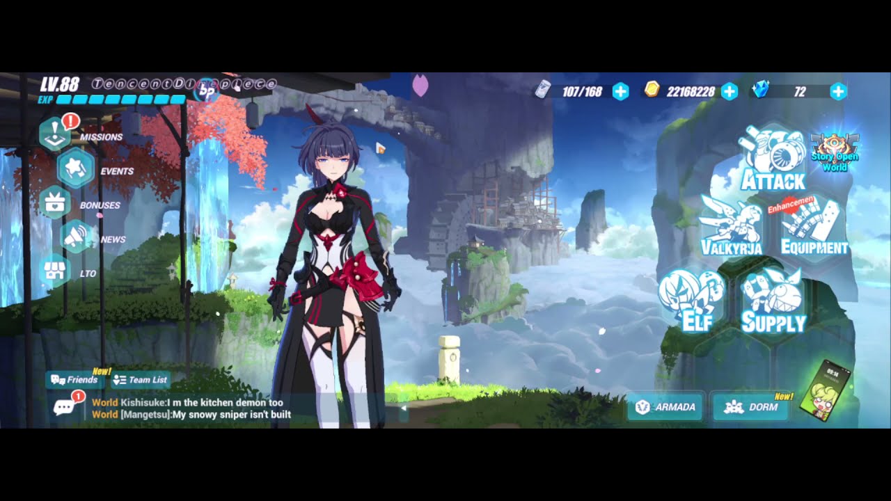 Honkai Impact How to Change Bridge Valkyrie Quickly - YouTube