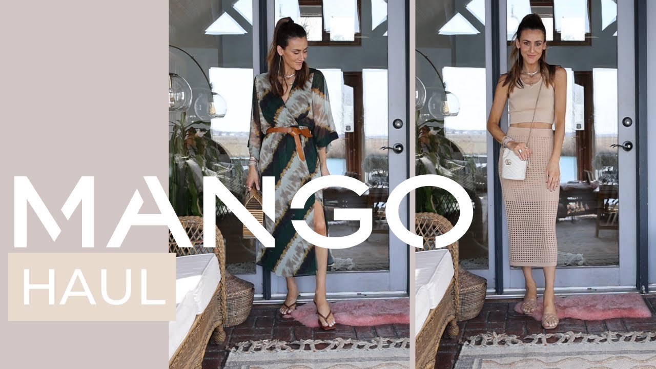 SPRING MANGO TRY-ON HAUL + STYLING SPRING 2021 - YouTube