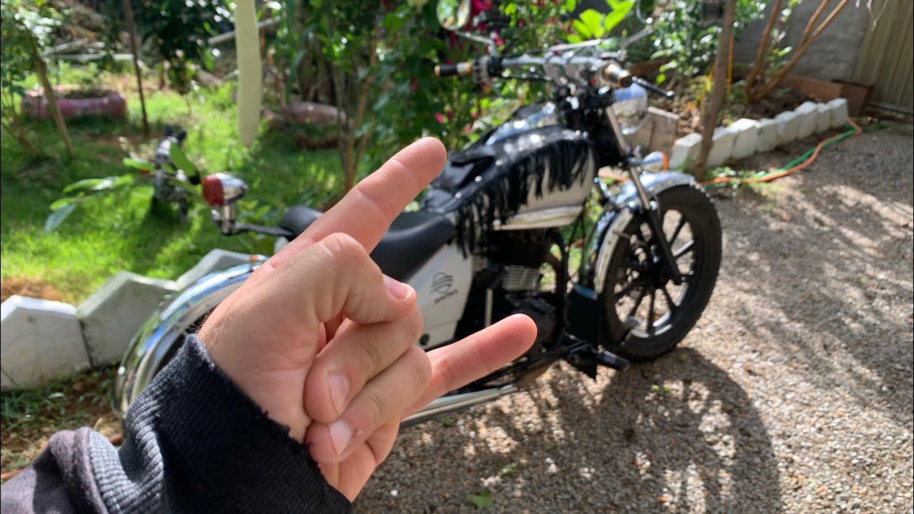 Como ficou a KANSAS bobber ? - YouTube