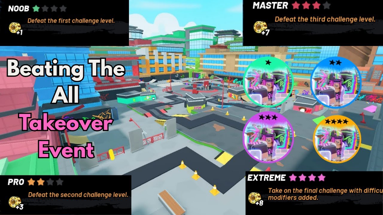 Beating All The Takeover Event | Tower Defense Simulator - YouTube