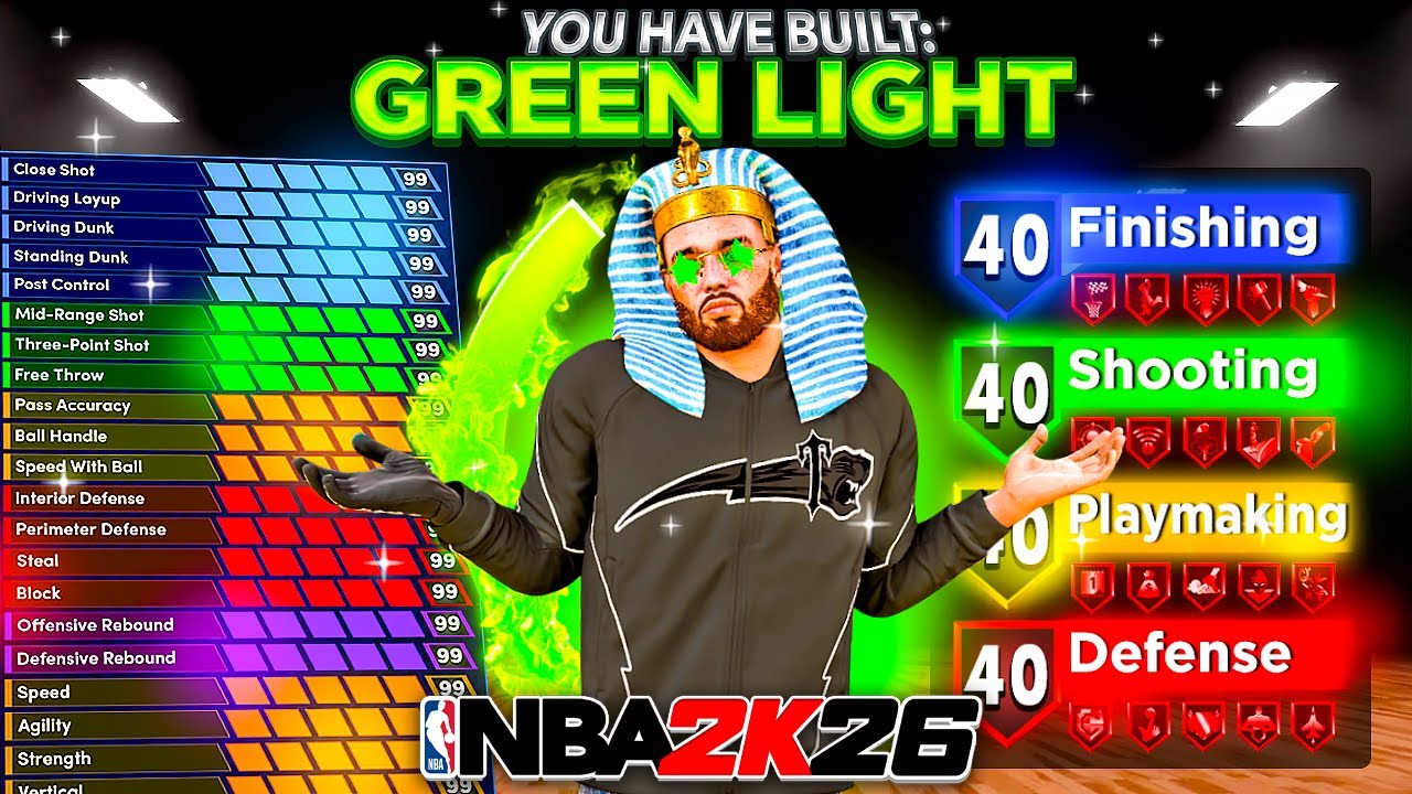 *NEW* BEST BUILD "GREEN LIGHT" IS BROKEN AFTER PATCH on NBA 2K26 ...