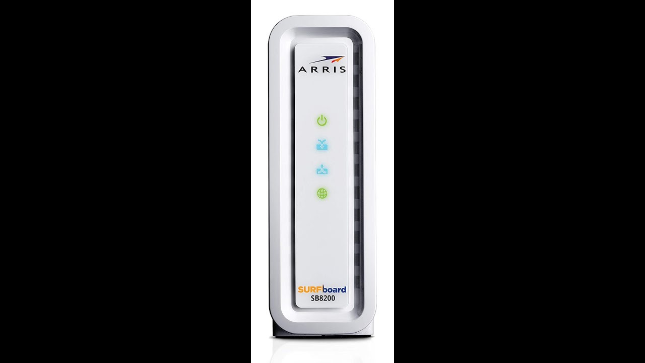ARRIS SURFboard SB8200 DOCSIS 3.1 Gigabit Cable Modem - YouTube