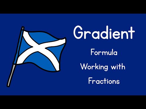 Gradient with fractions - YouTube