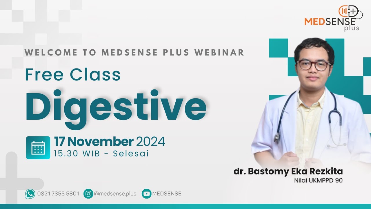 Topik Digestive - Medsense Plus November 2024 - YouTube