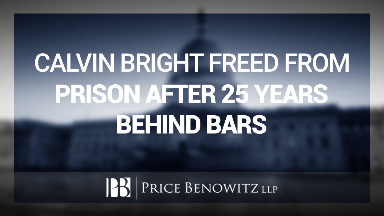 Calvin Bright Freed From Prison After 25 Years Behind Bars - YouTube