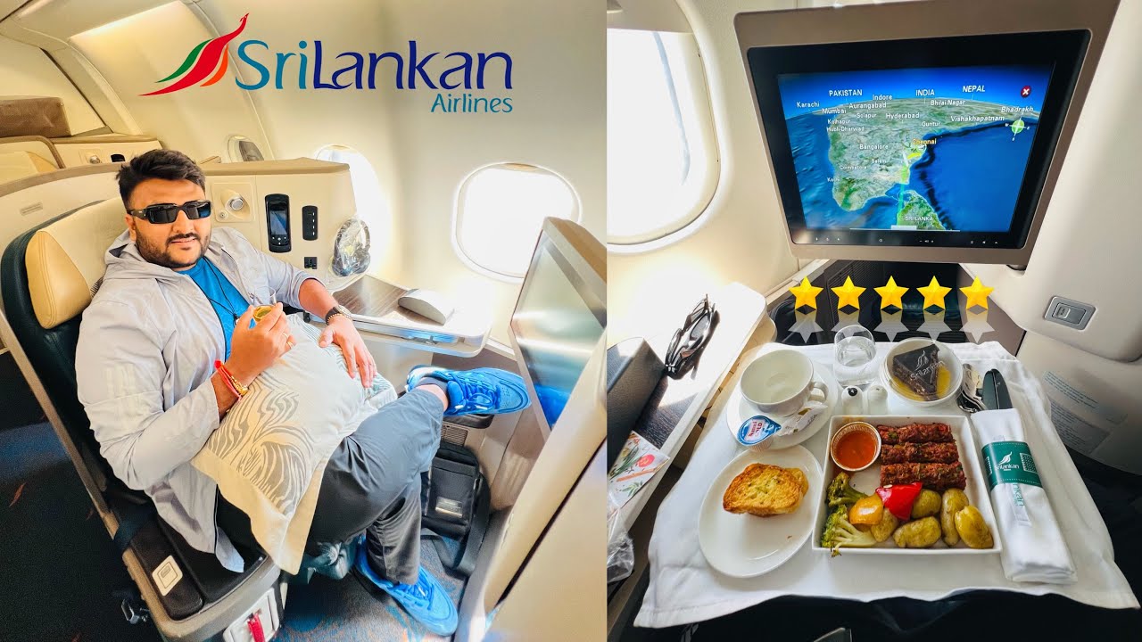 My First international Business Class Experience || Srilankan Airlines ...