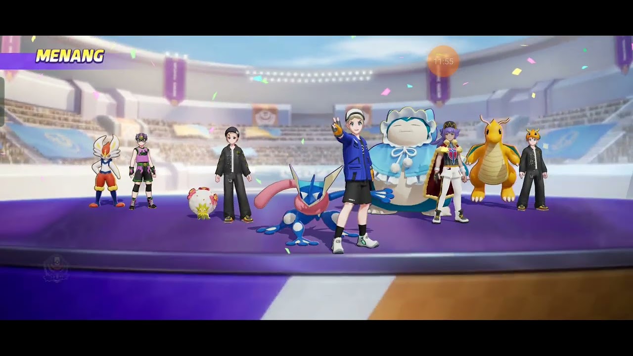 2 Kali Mvp Pake Greninja Hero Favorite Gameplay Pokemon united - YouTube
