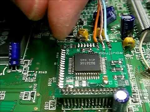 3DO RGB 240p/480i soldering tutorial to Retro RGB. VDP mounted board ...