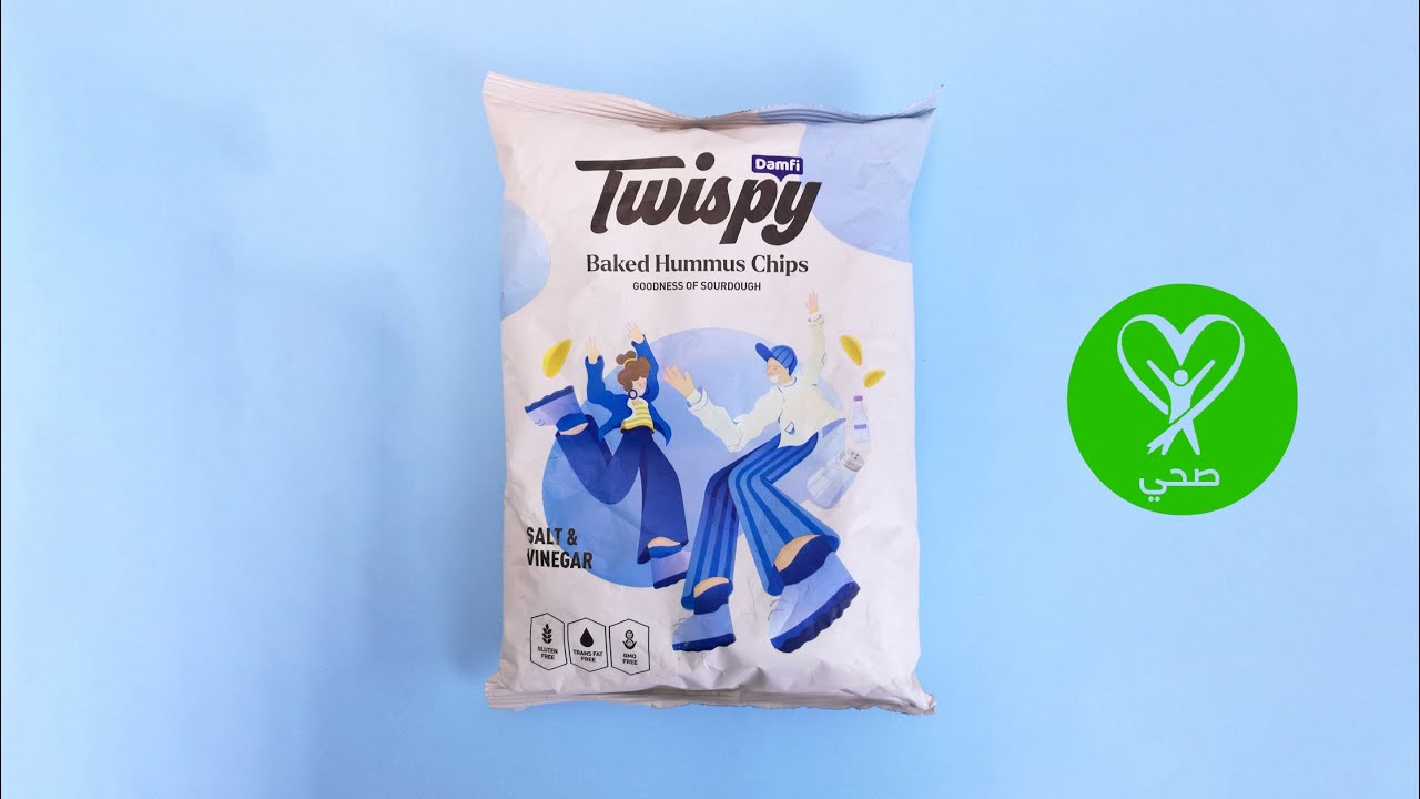 Twispy Baked Hummus Chips SALT & VINEGAR - YouTube