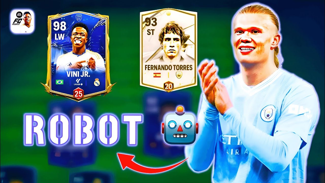 THE ROBOT!!! ERLING HAALAND 🥵 FC Mobile 24 - YouTube