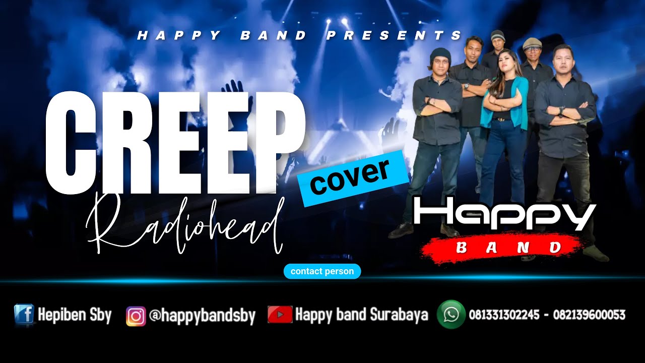 CREEP - RADIOHEAD ( COVER ) By Happy Band - YouTube
