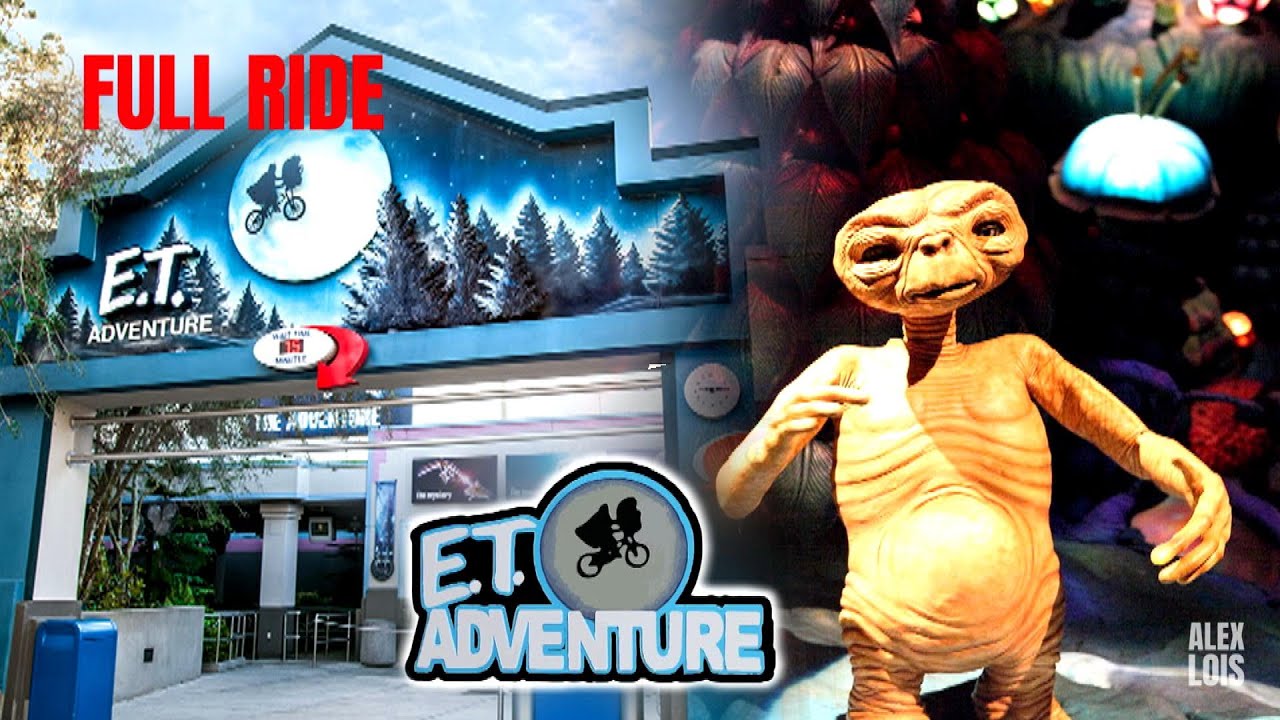 E.T. ADVENTURE Full Ride UNIVERSAL STUDIOS FLORIDA - YouTube