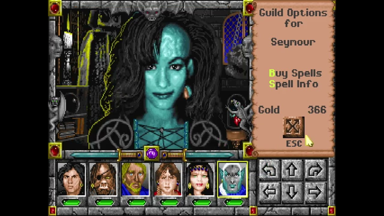 DOS Game: Might and Magic - World of Xeen - YouTube