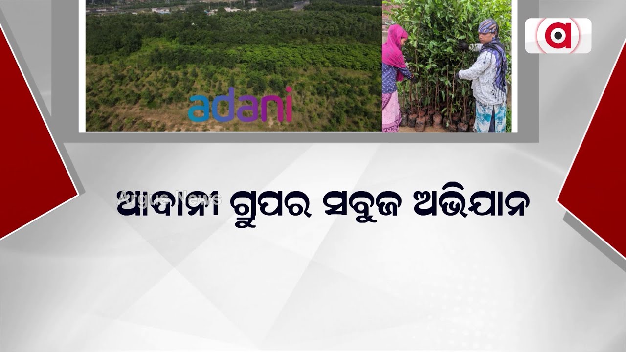 ଆଦାନୀ ଗ୍ରୁପର ସବୁଜ ଅଭିଯାନ || Adani Group || Tree Plantation - YouTube