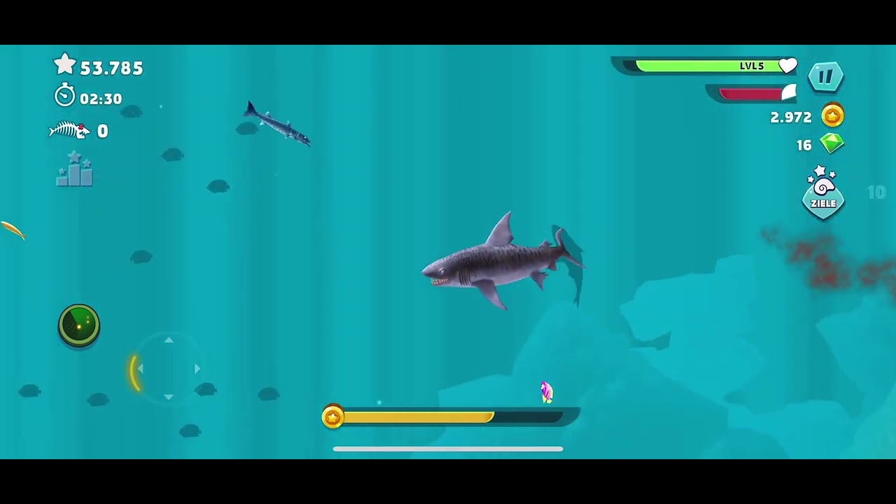 Hungry Shark Gameplay - YouTube