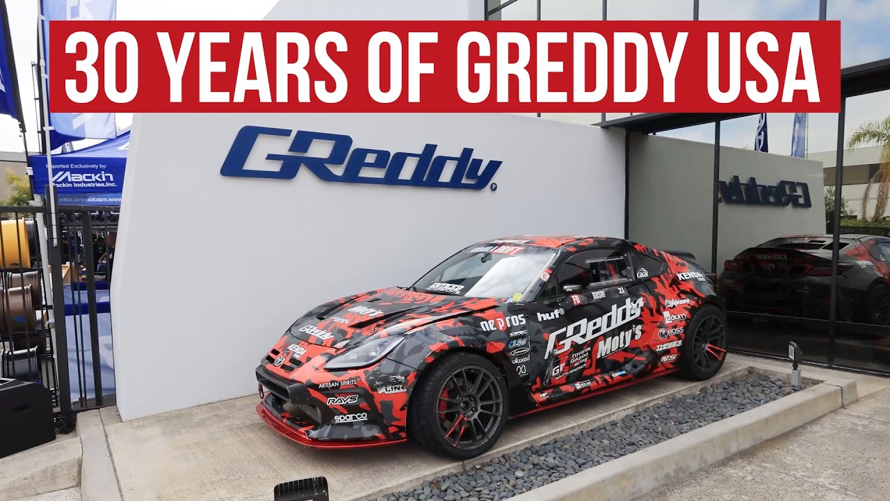 Celebrating 30 Years of GReddy in the US - YouTube