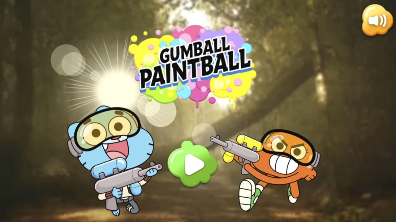 The Amazing World of Gumball: Gumball Paintball - YouTube