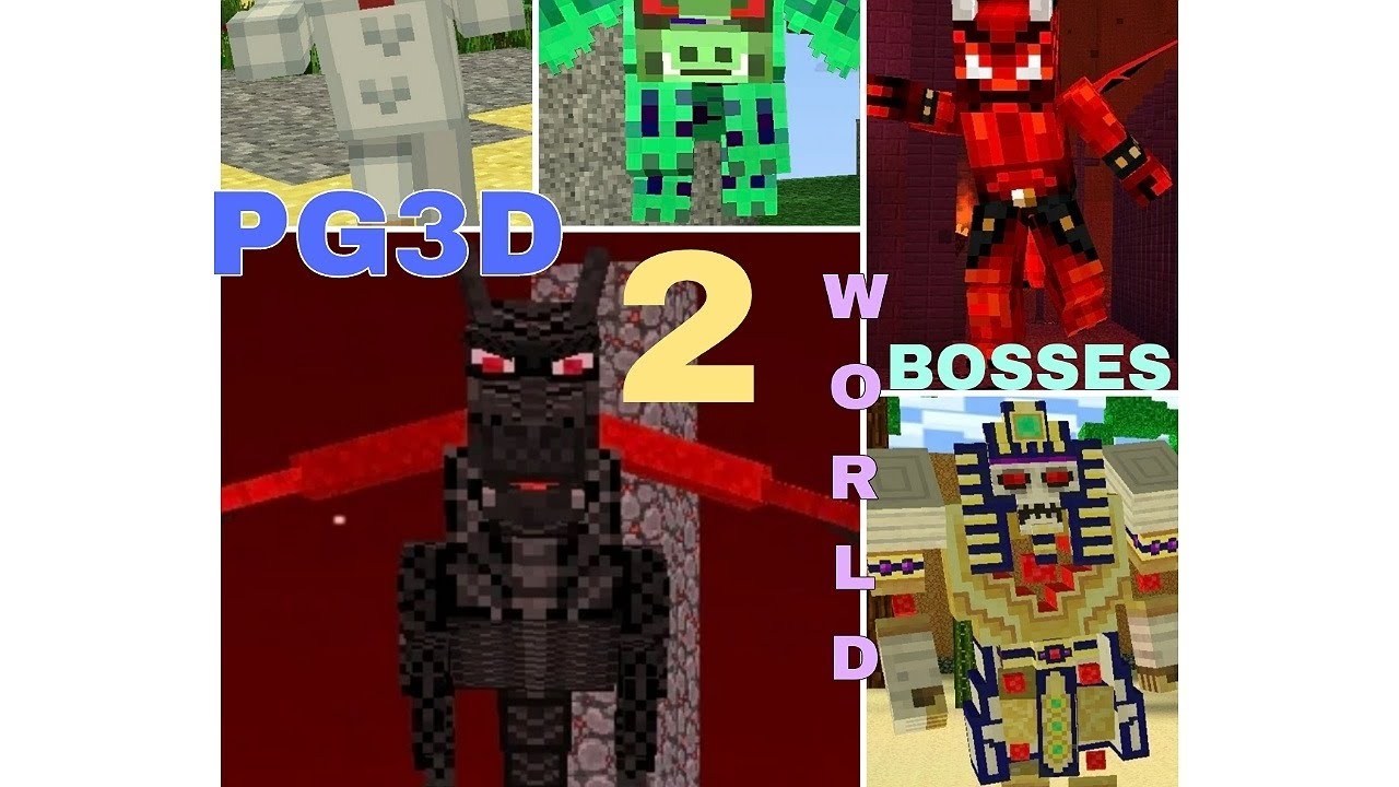PG3D - All 2 World Bosses - YouTube