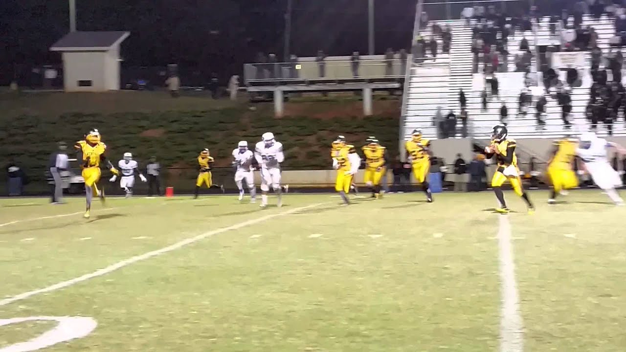Mortimer Jordan's Julius Washington with INT in end zone - YouTube
