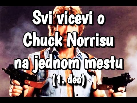 Najbolji vicevi o Chuck Norrisu 1 - YouTube