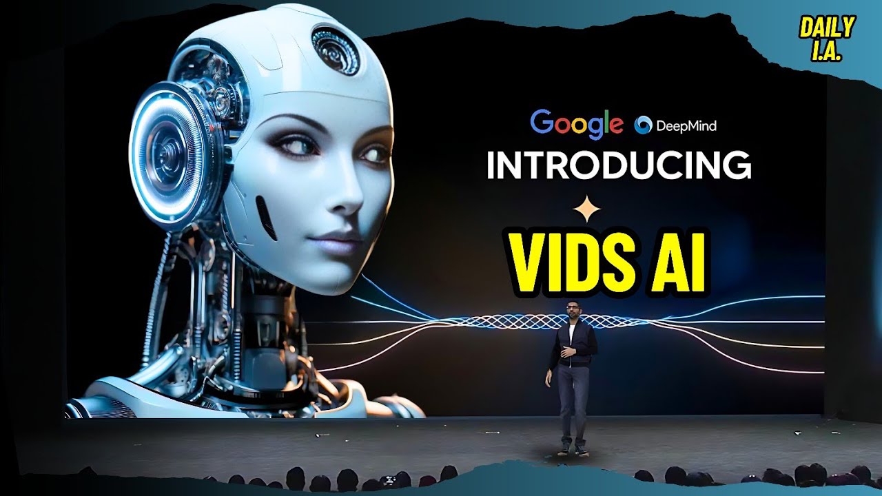 GOOGLE'S NEW AI VIDEO TOOL: VIDS! SEE UPDATES FOR MEET & GMAIL - YouTube