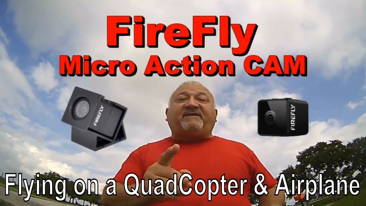 Firefly Micro Action CAM review on Drone & Airplane - YouTube