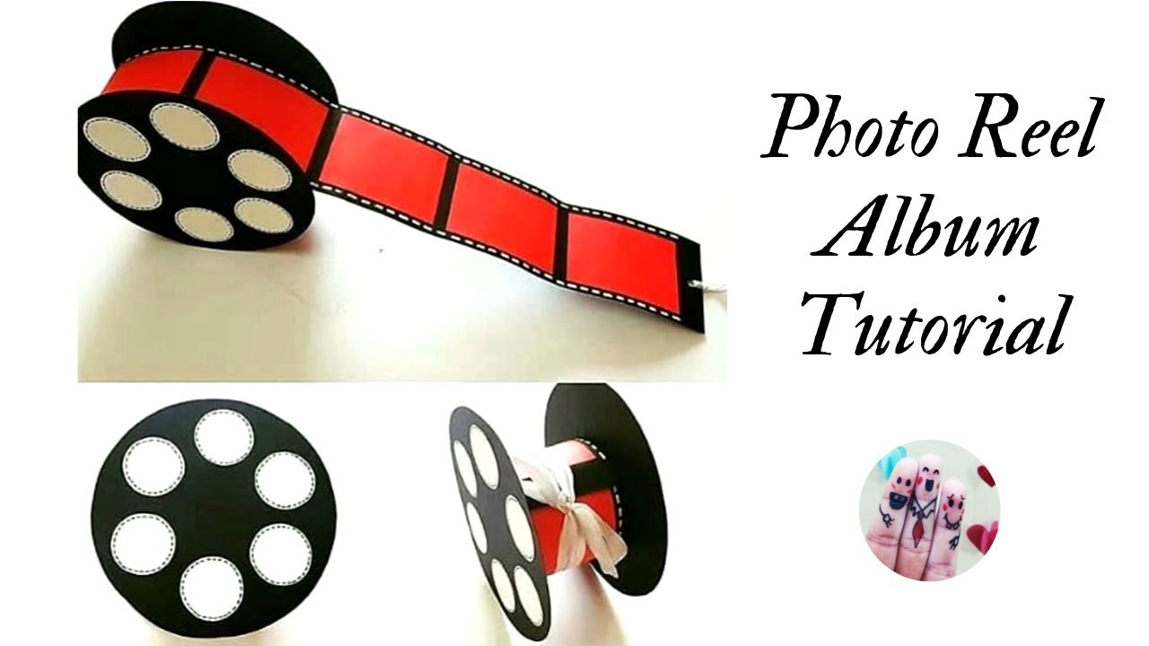 Photo Reel album tutorial || Camera reel album || Mother's day special ...