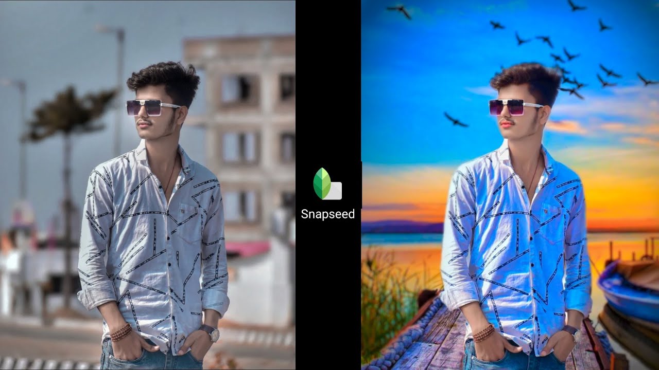 Snapseed Creative Background Change Photo Editing Tricks | New Snapseed ...