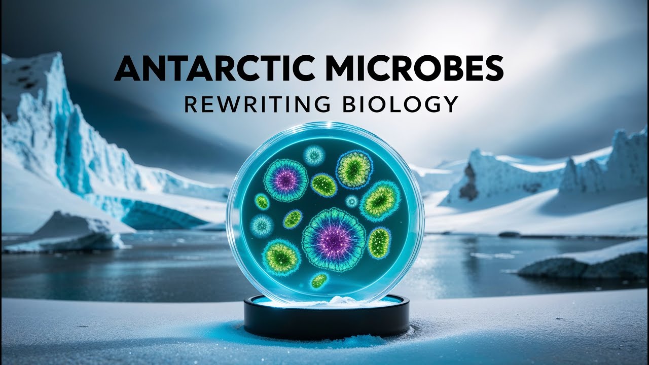 Newly Discovered Antarctic Microbes Could Rewrite Biology Textbooks ...