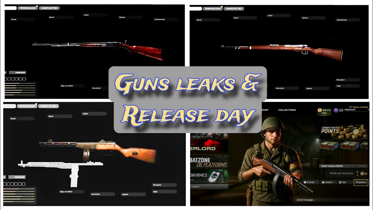Combat master new guns leaks and WWL event release date - YouTube